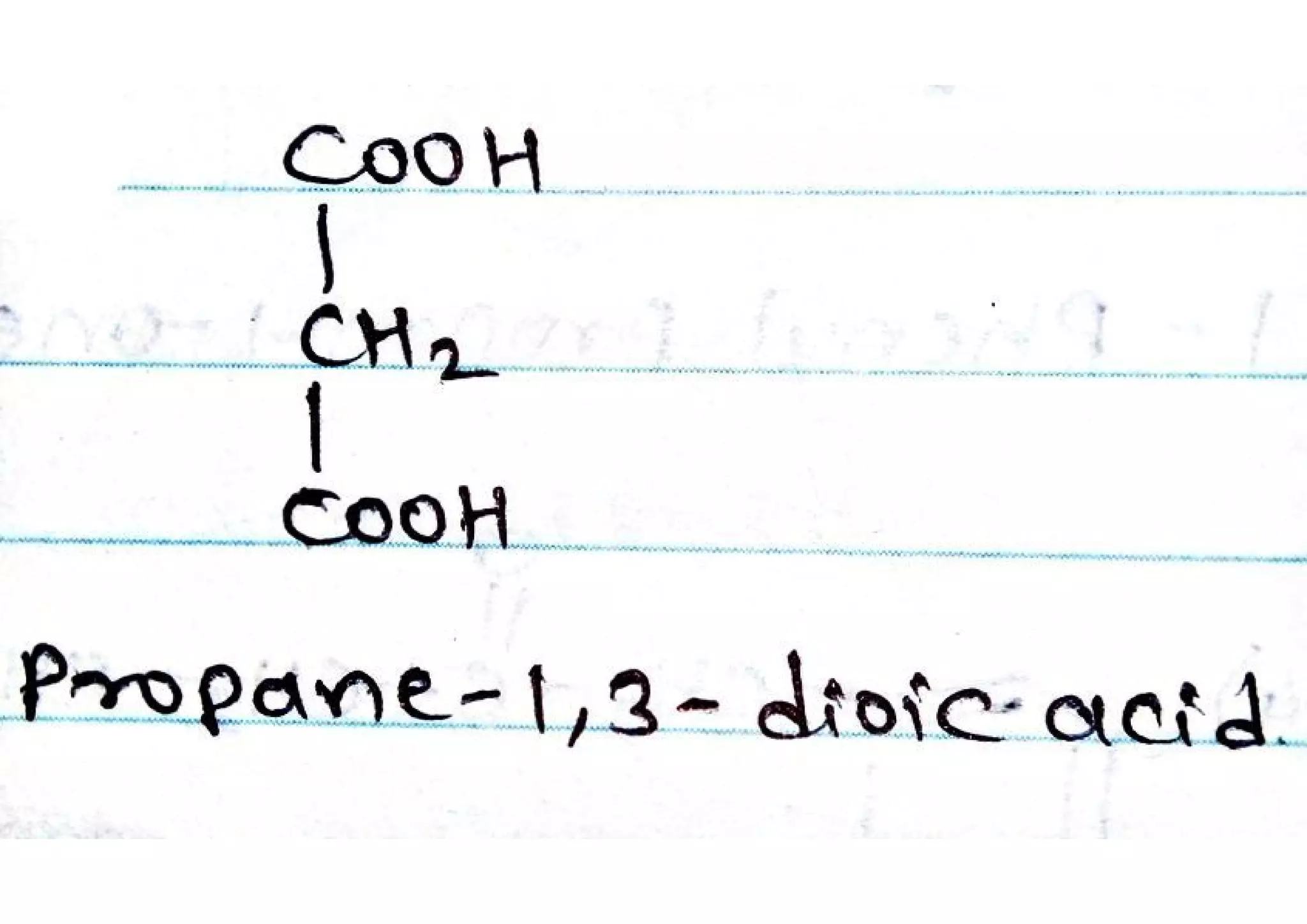 Propane-1,3-dioic acid | PDF