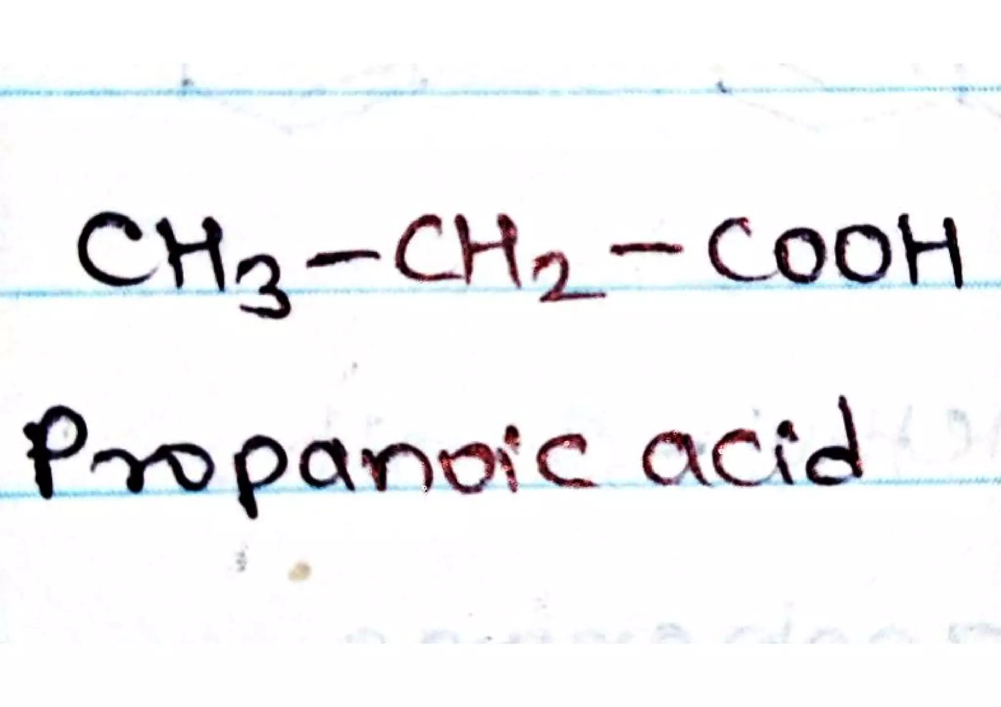 Propanoic acid | PDF