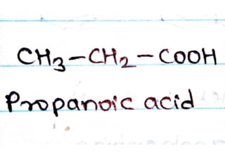 Propanoic acid | PDF