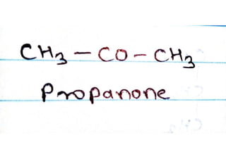 Propanone | PDF