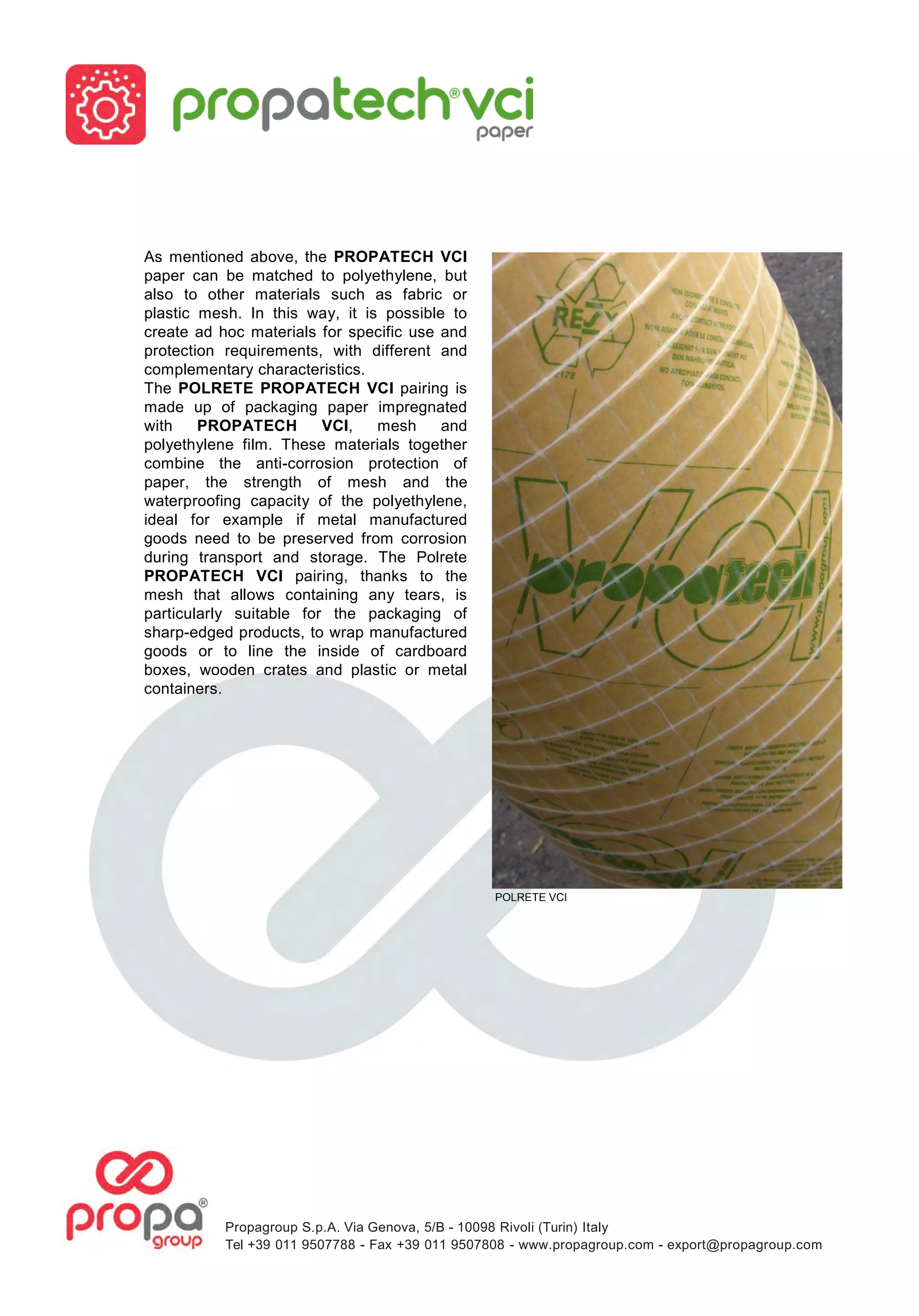 Anticorrosive Propatech vci paper | PDF