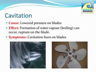 Propeller Ventilation & Cavitation - the basics | PPTX