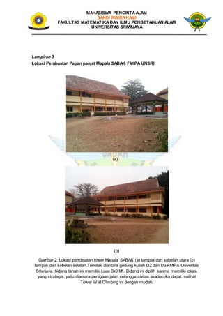 Proposal Pembuatan Tower Wall Climbing | DOCX