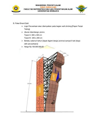 Proposal Pembuatan Tower Wall Climbing | DOCX
