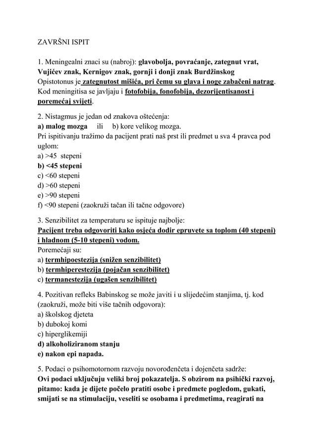 PROPEDEUTIKA - primjeri pitanja za završni ispit | DOCX