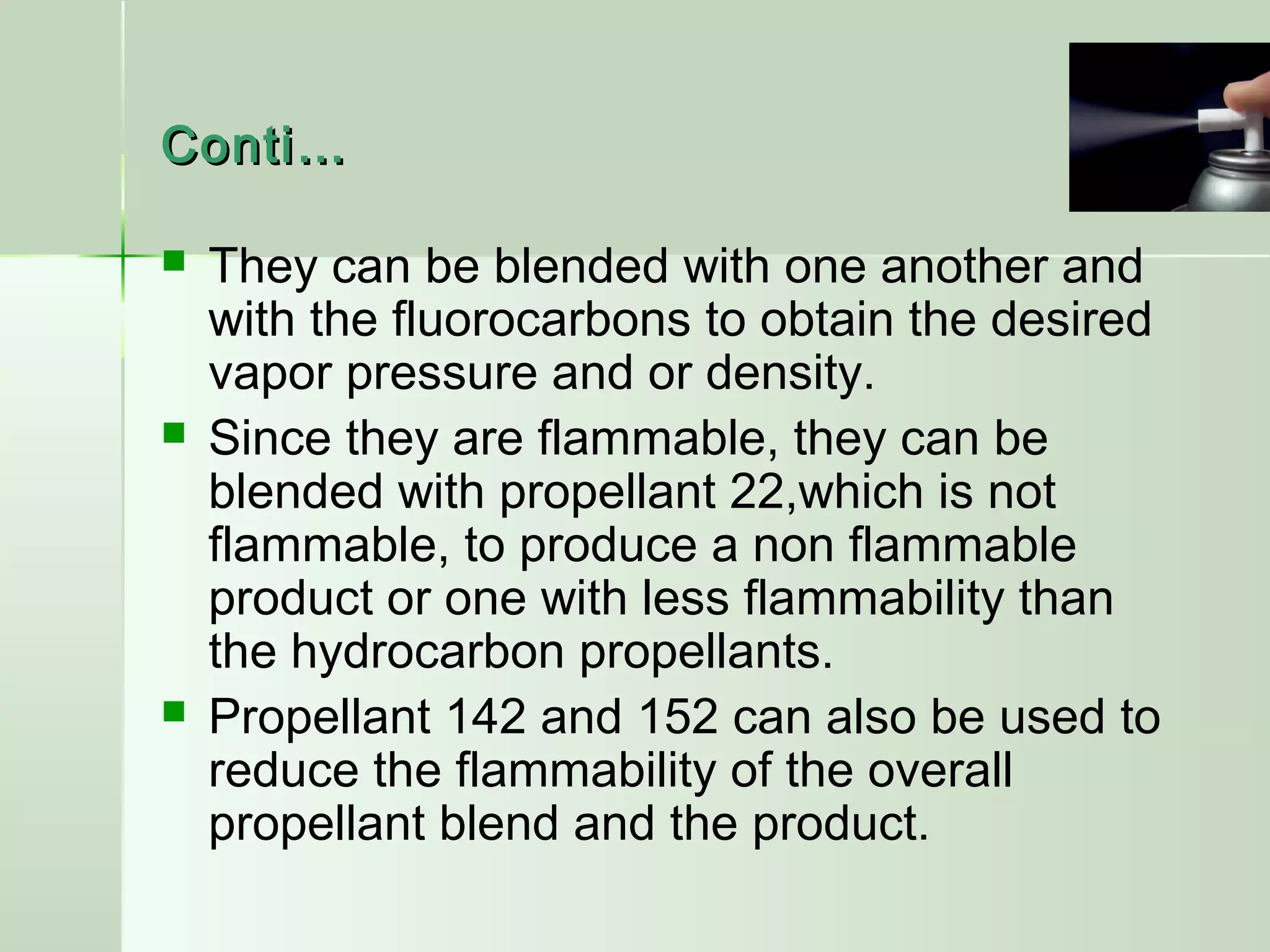 Propellants in-pharmaceutical-aerosols | PPT