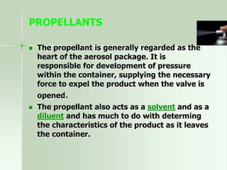 Propellants-in-Pharmaceutical-Aerosols.ppt | Lung and Respiratory ...
