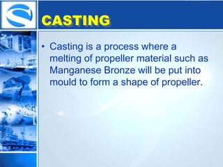 Propeller making process finnscrew | PPT