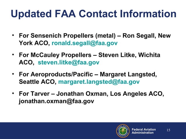 Airworthiness: Potential for Propeller Failures | PPT