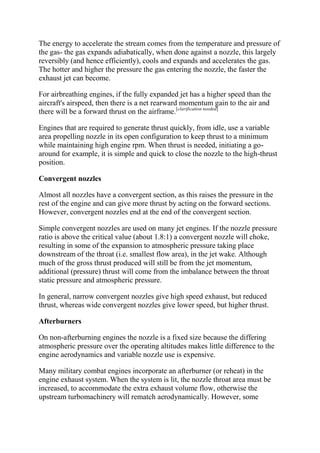 Propelling nozzle | PDF