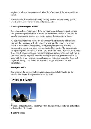 Propelling nozzle | PDF