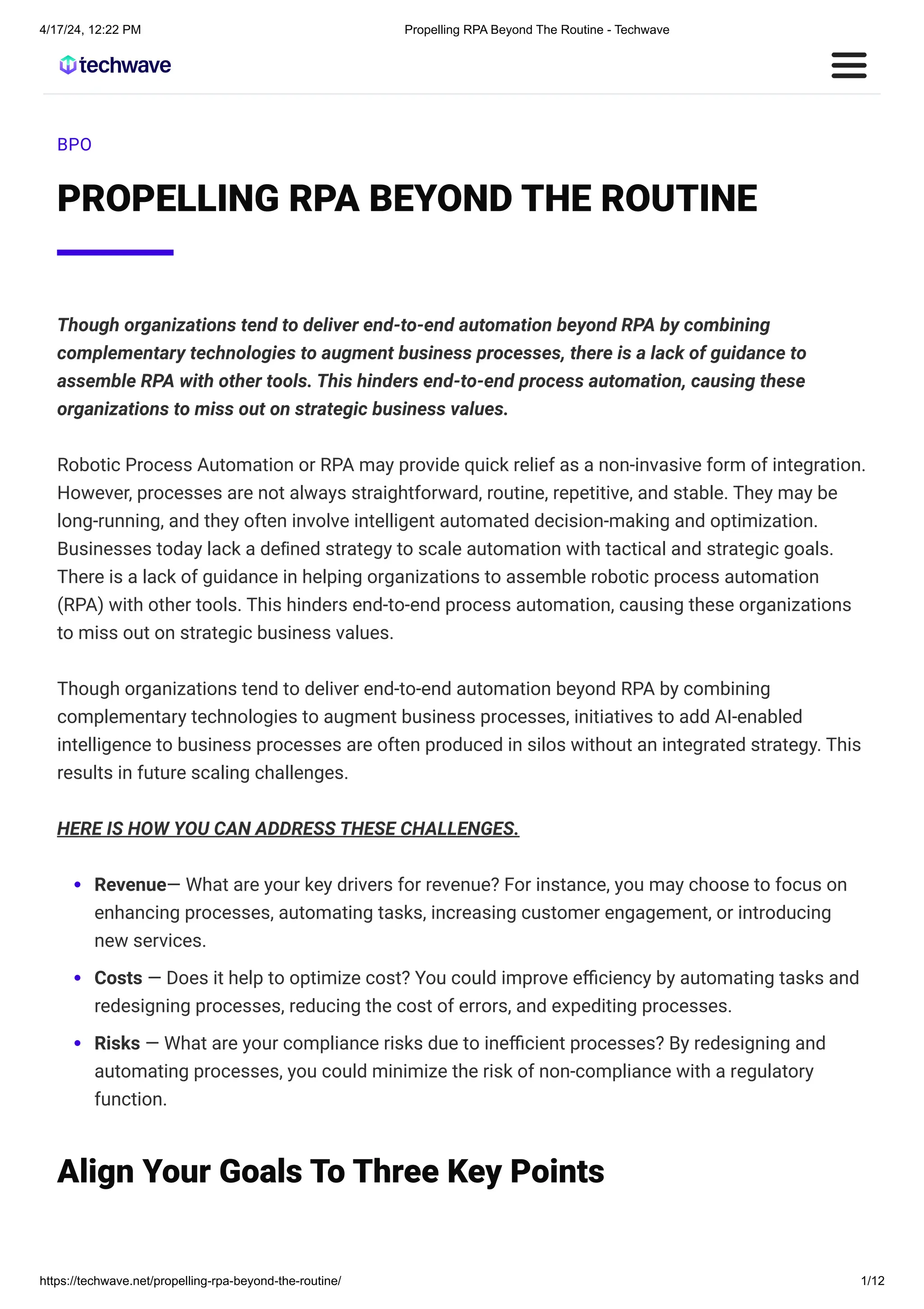 Propelling RPA Beyond The Routine - Techwave.pdf