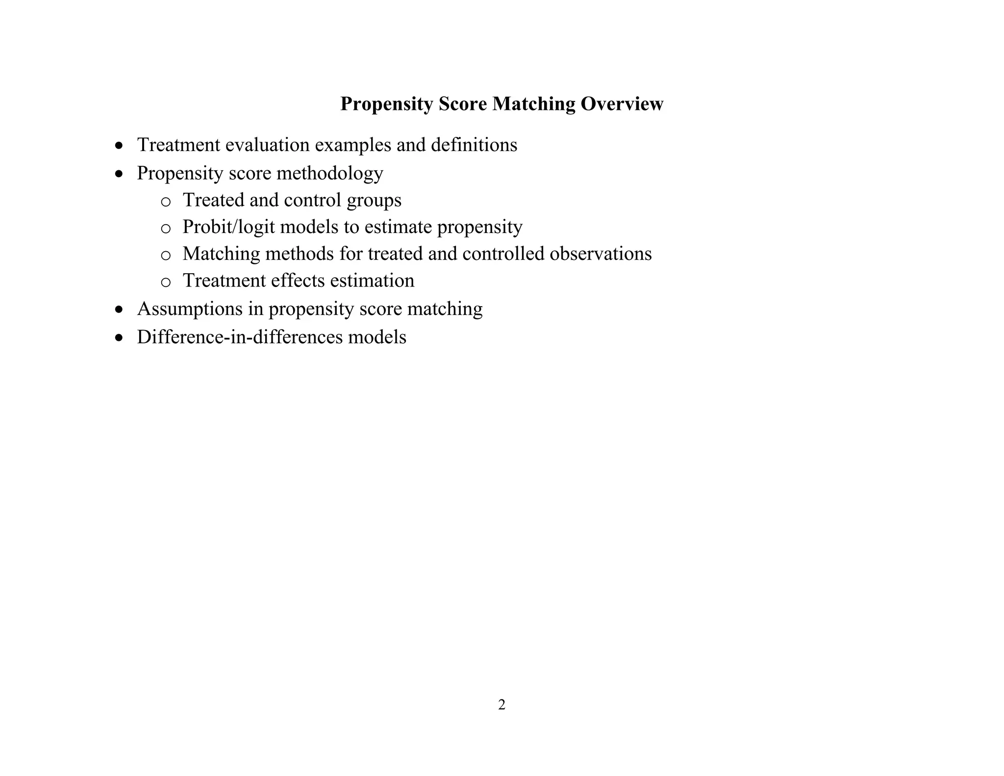 Propensity Score Matching with deferent methods | PDF