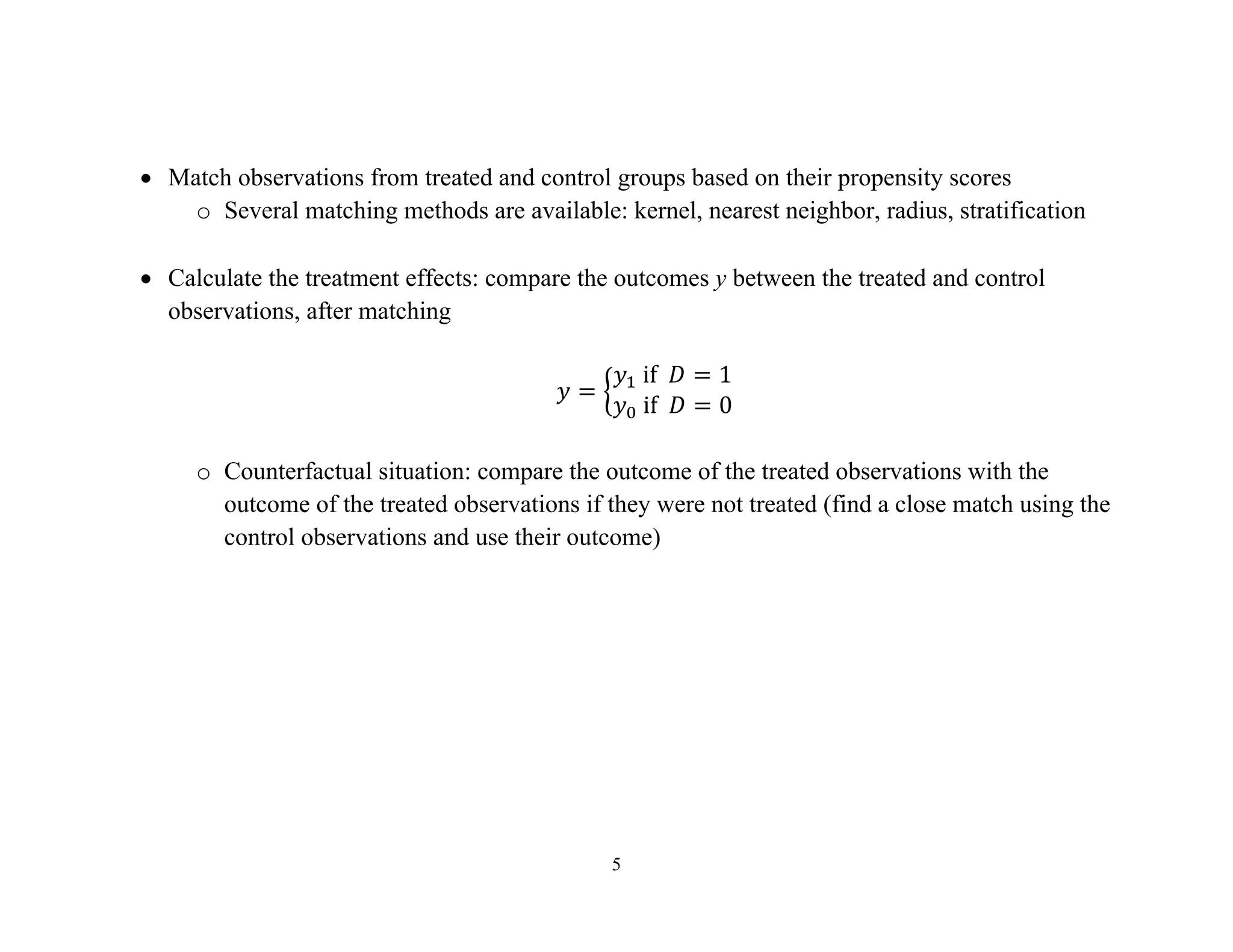 Propensity Score Matching with deferent methods | PDF