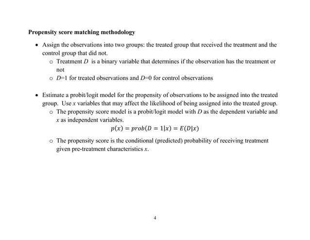 Propensity Score Matching with deferent methods | PDF