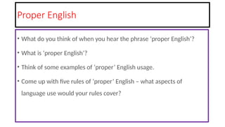 English grammar and pronunciation basics | PPTX