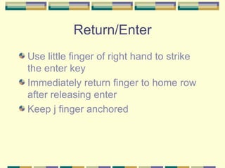 Proper Keyboarding Technique | PPT