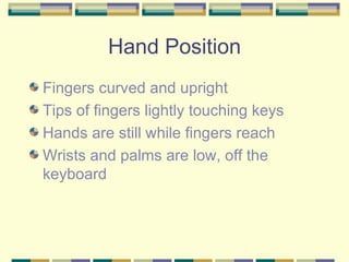 Proper Keyboarding Technique | PPT