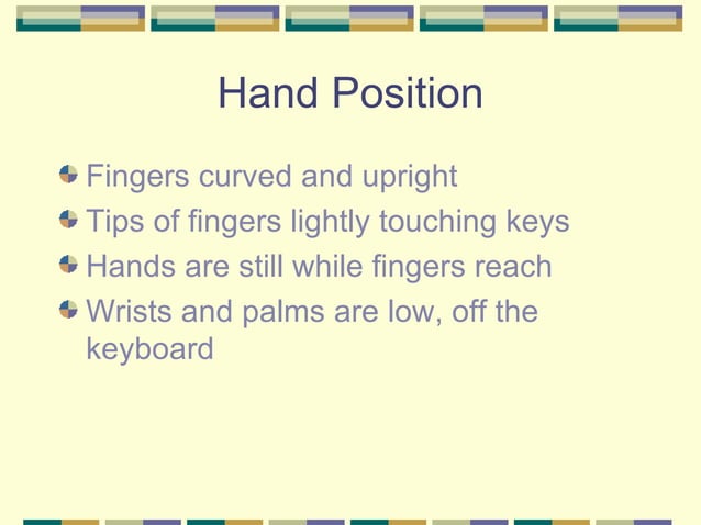 Proper Keyboarding Technique | PPT