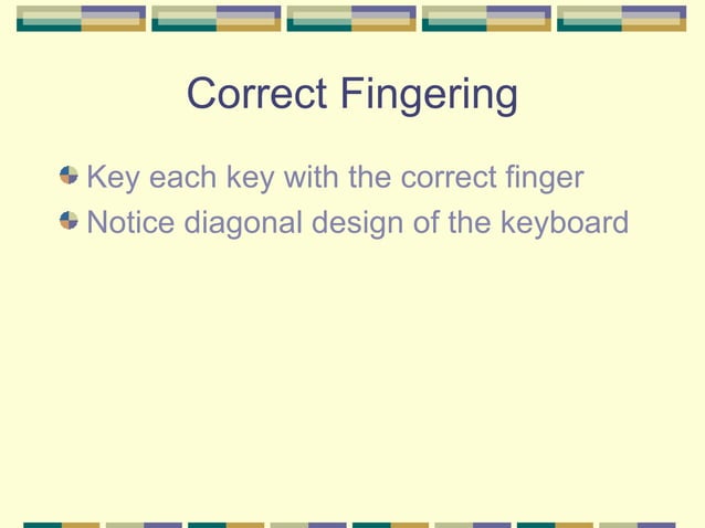 Proper Keyboarding Technique | PPT