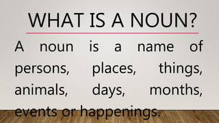 Proper and Common noun | PPTX