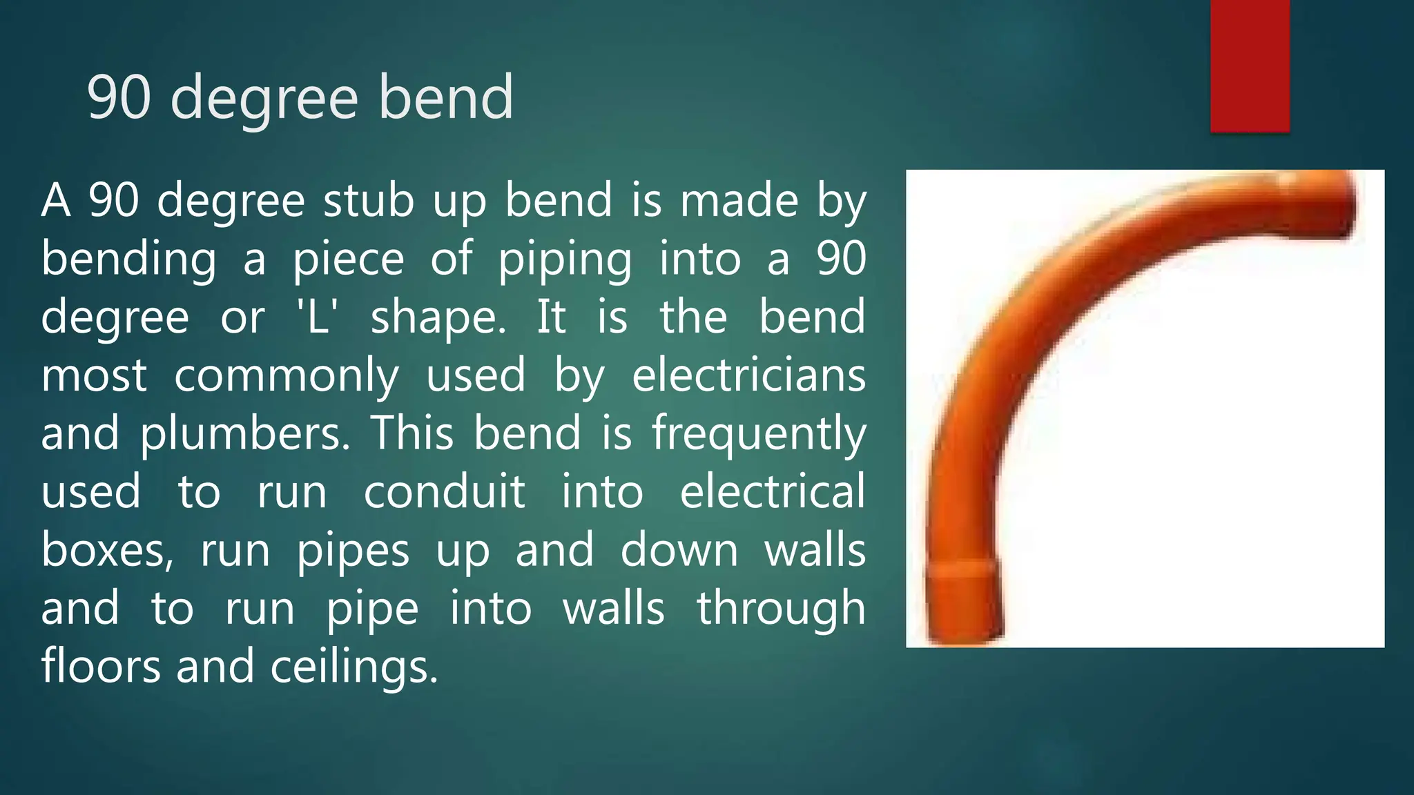 Proper bending of conduit eim.ppt sssssx | PPTX