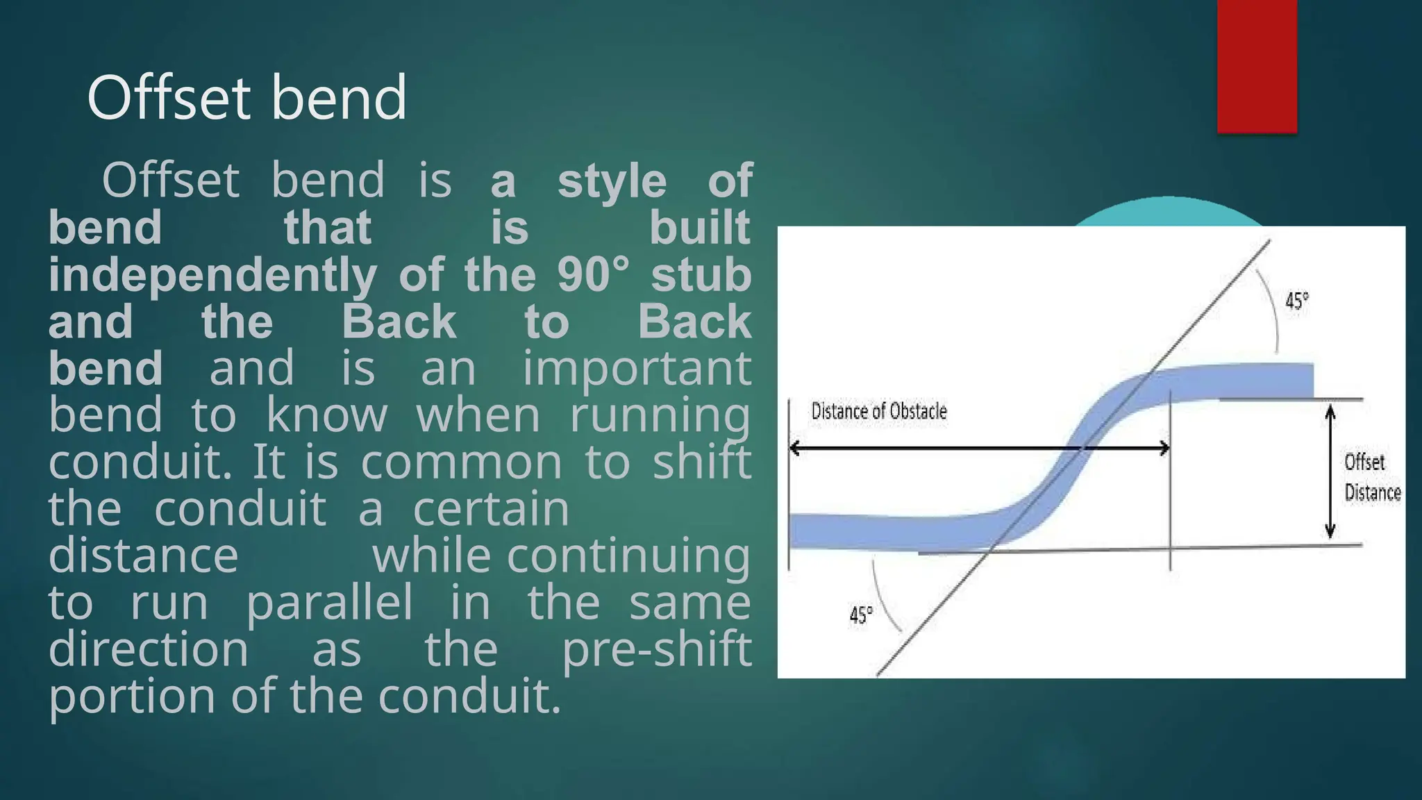 Proper bending of conduit eim.ppt sssssx | PPTX