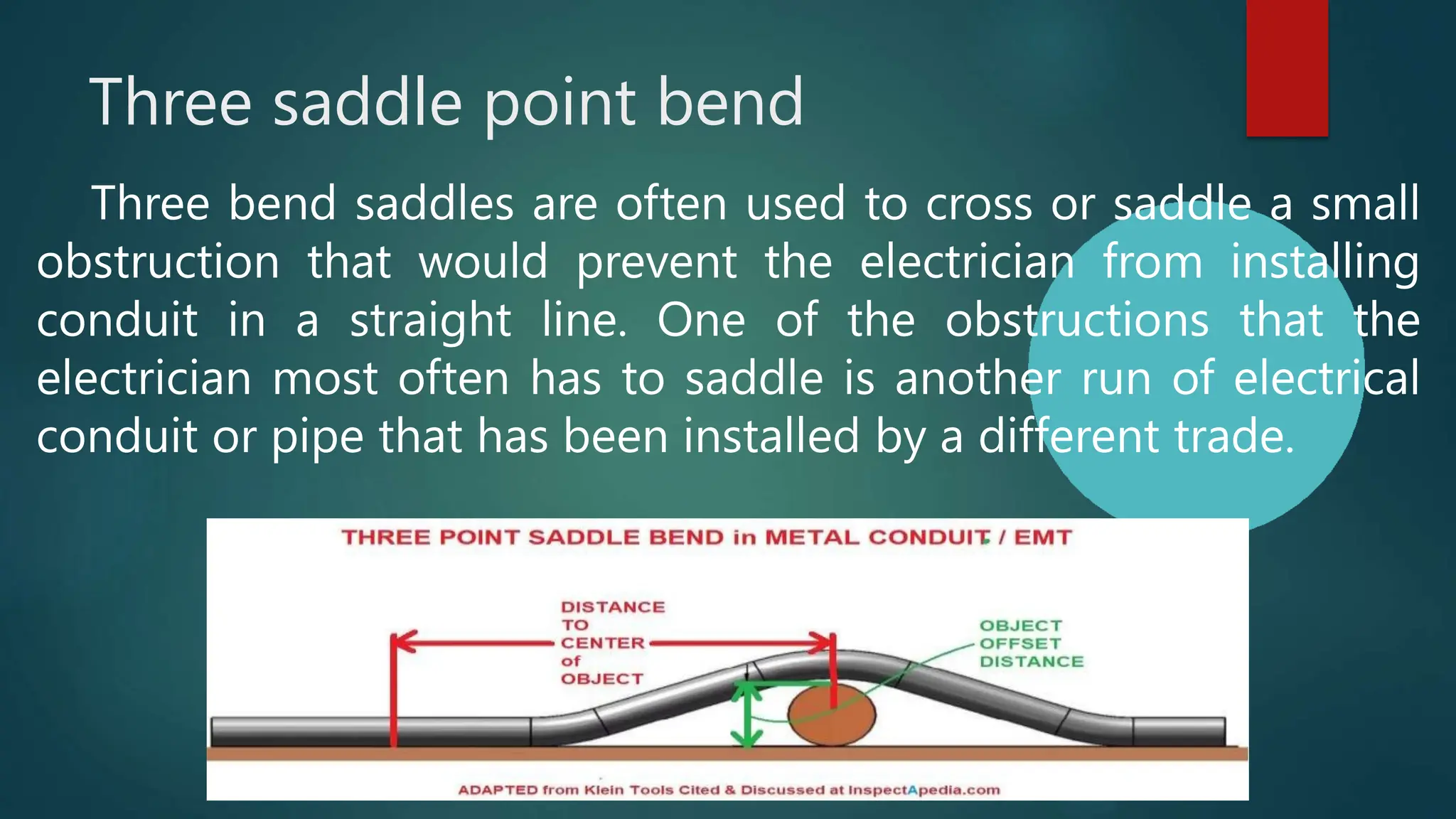 Proper bending of conduit eim.ppt sssssx | PPTX