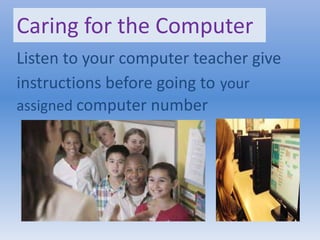 Proper care for the computer gr.1 - 1 | PPTX