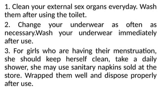 Proper Care for your Reproductive Organ.pptxeeee | PPTX