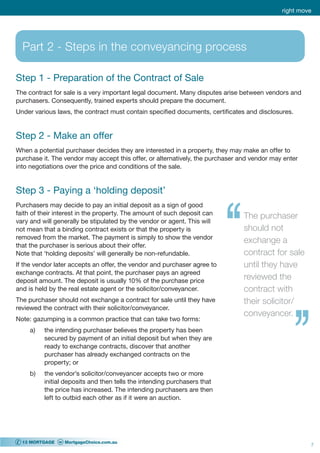 Conveyancing Process Explained | PDF