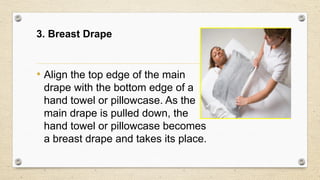 PROPER DRAPING in wellness massage 10.pptx | Bath and Shower | Personal ...