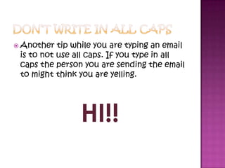 Proper email etiquette | PPTX