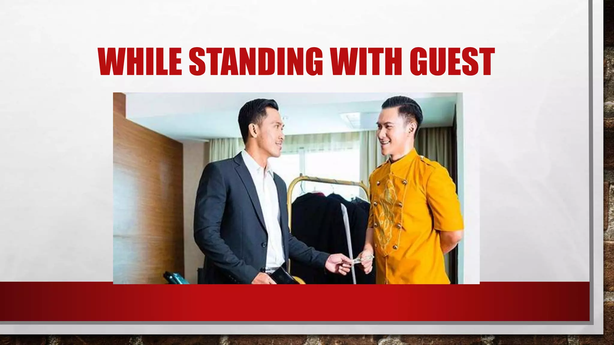 Proper etiquette and manners (Hotel Employee) | PPTX