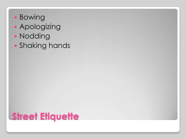 Proper etiquette of the victorian era | PPT
