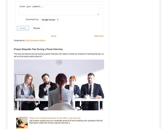 Proper etiquette tips during a panel interview | PPT