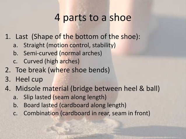 Proper footwear for walking | PPT