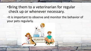 Proper Handling of Animals | PPTX