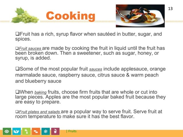 Proper handling of fruit and vegetables | PPTX