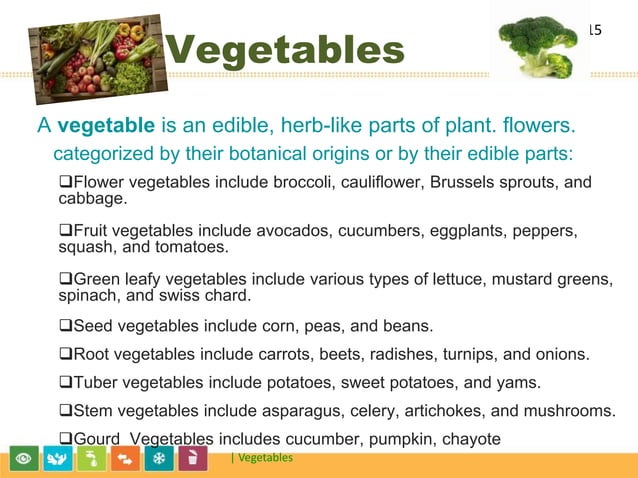 Proper handling of fruit and vegetables | PPTX