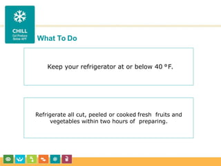 Proper handling of fruit and vegetables | PPTX