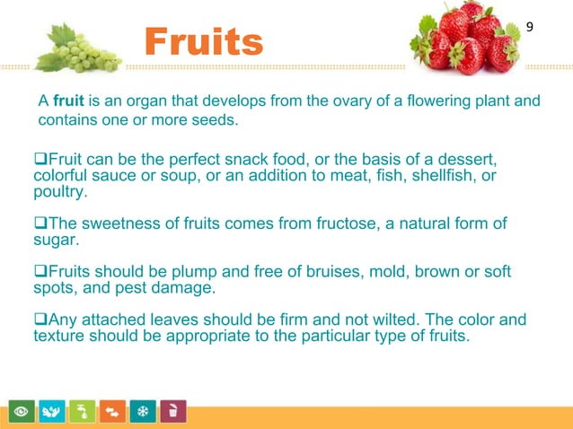 Proper handling of fruit and vegetables | PPTX