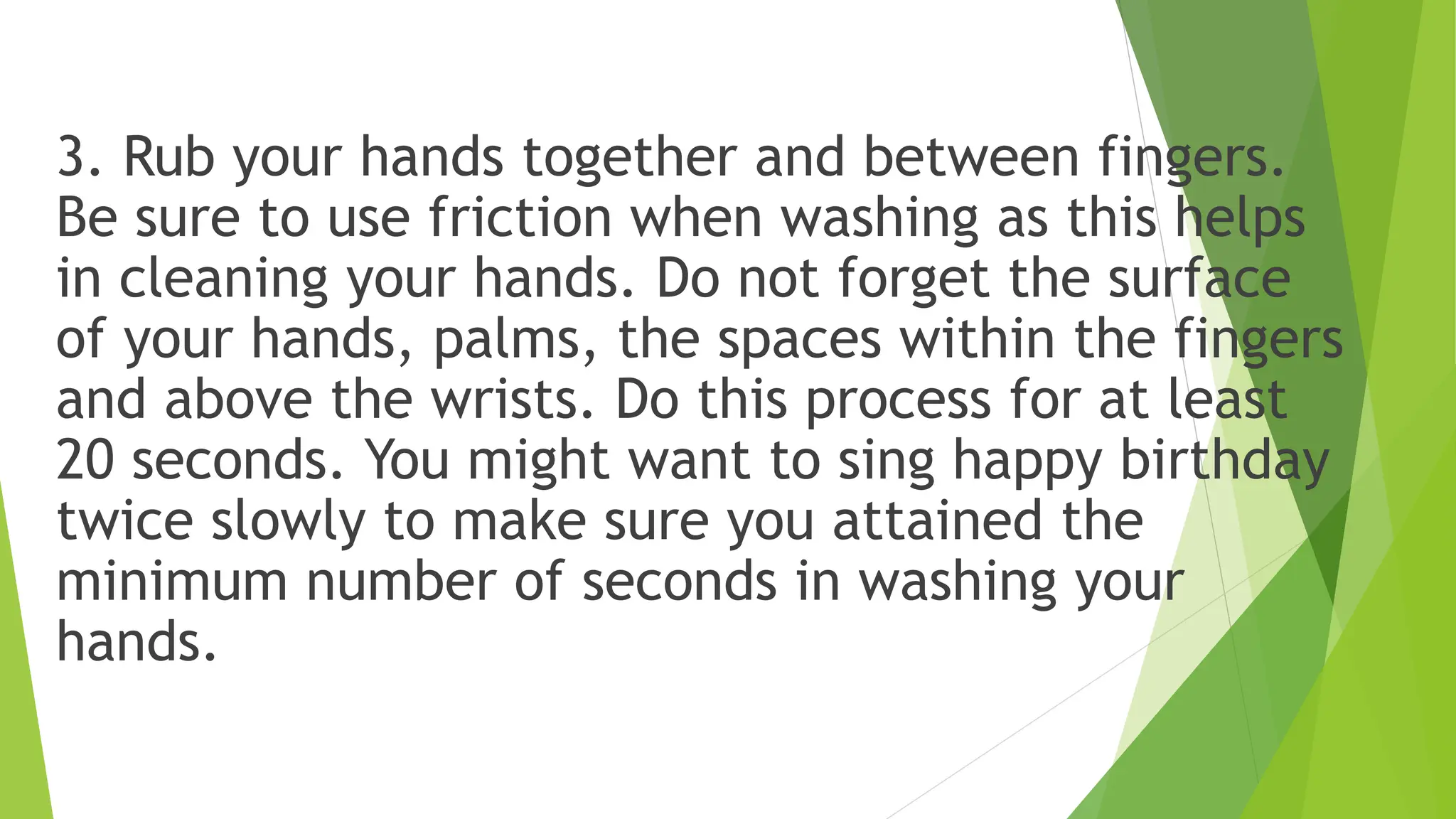 Proper hand washing for the grade 8 lesson in caregiving | PPTX