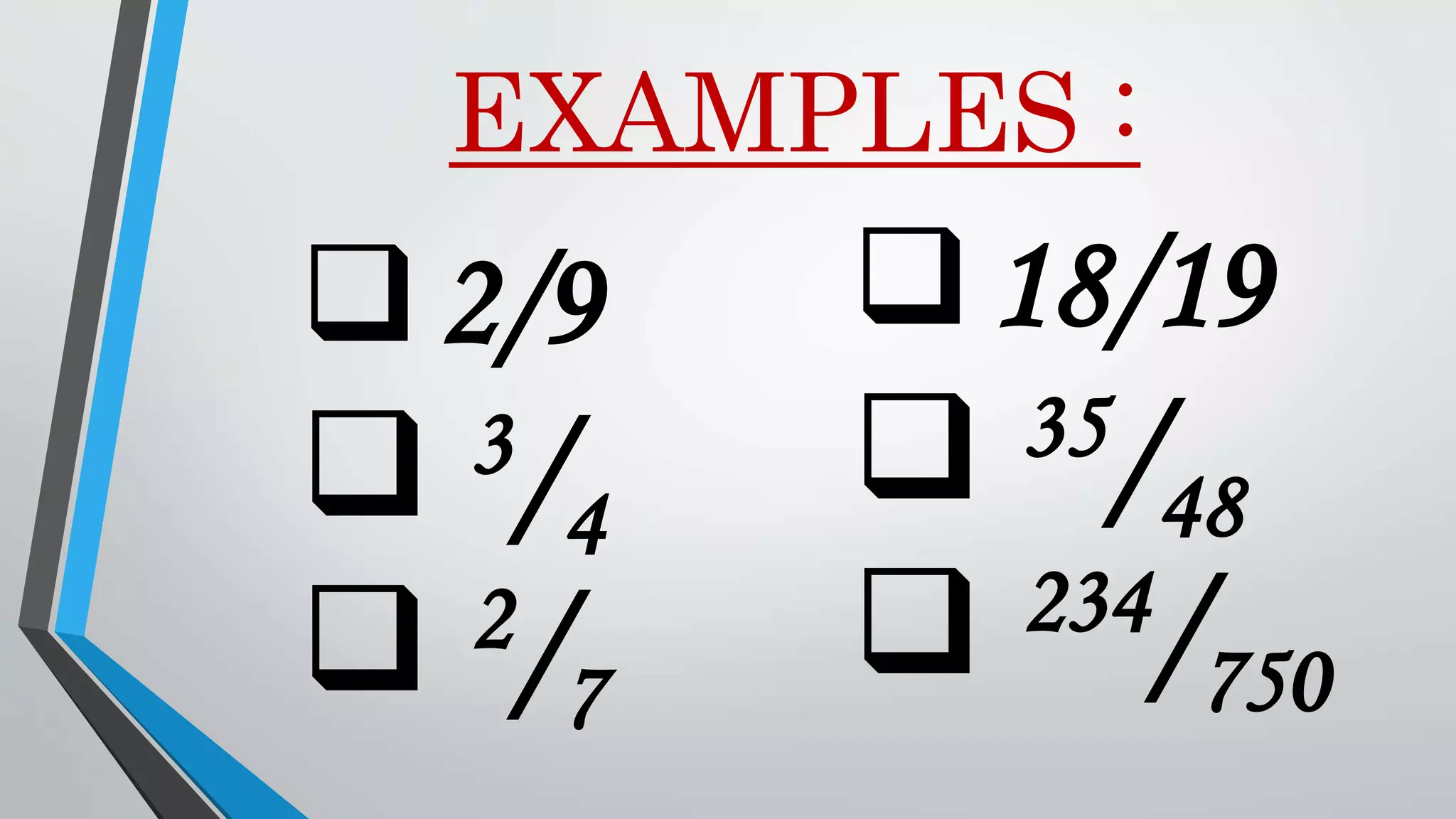 Proper,Improper and Mixed Fractions with Visual Presentation | PPTX