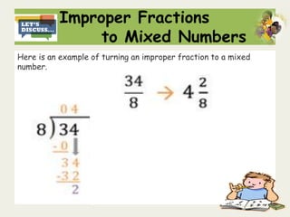 Mixed Numbers Examples