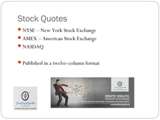 Proper Information about Common Stock | PPT