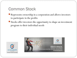 Proper Information about Common Stock | PPT