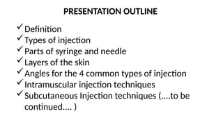 Proper Injection Techniques For nurses.pptx