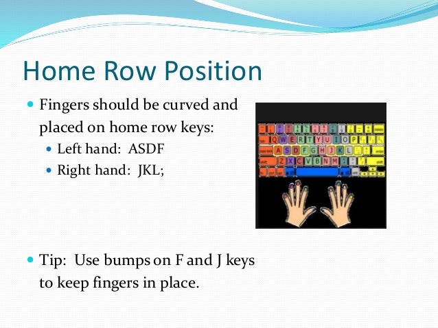 Proper Keyboarding Techniques