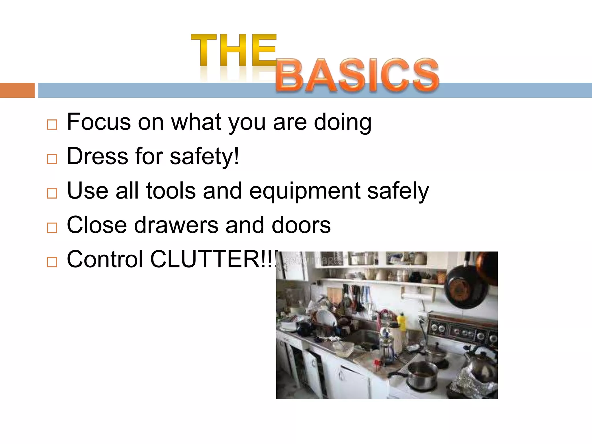 Proper kitchen safety | PPT